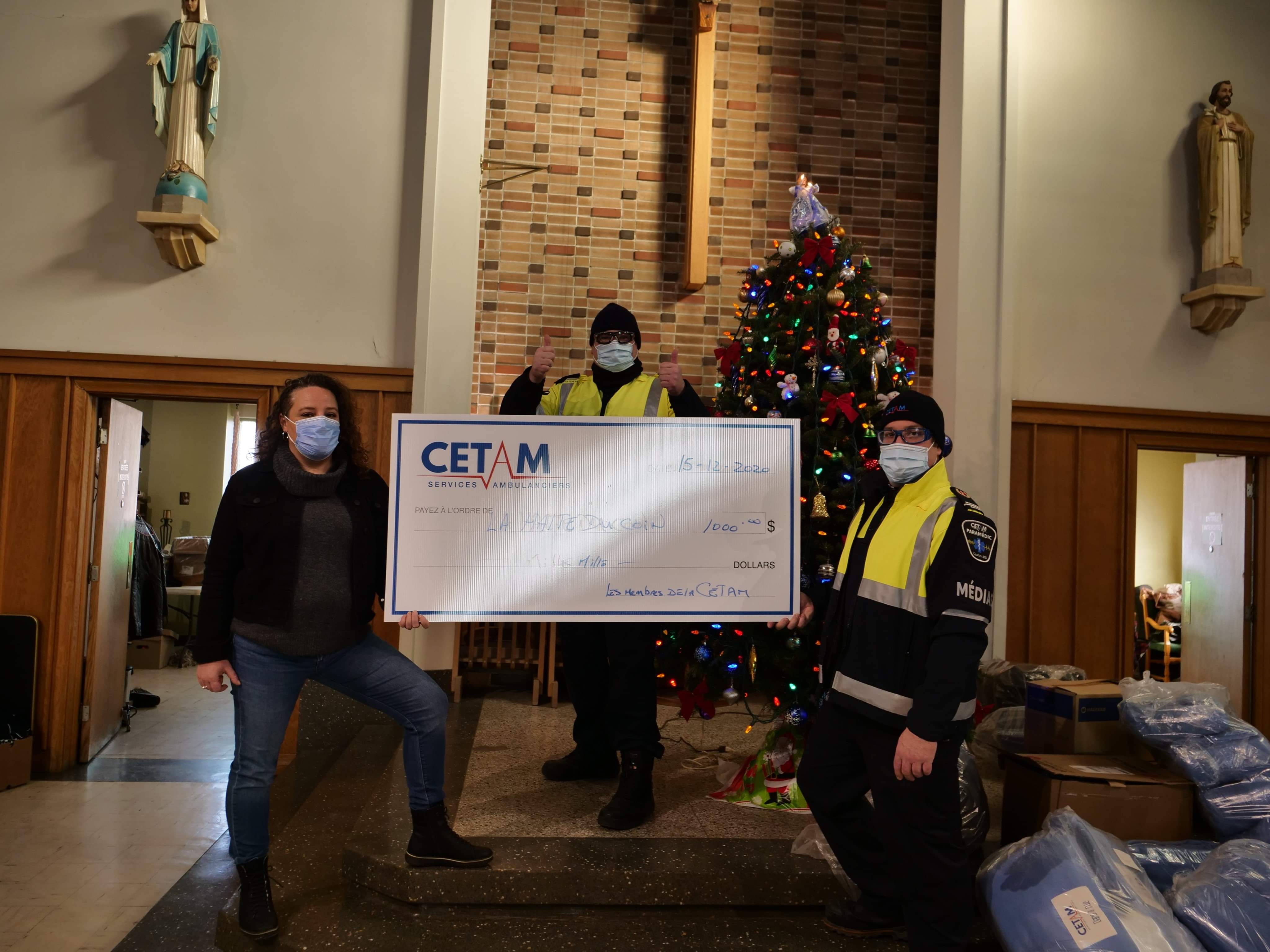 La CETAM vient en aide aux plus démunis - Journal Le Courrier du sud